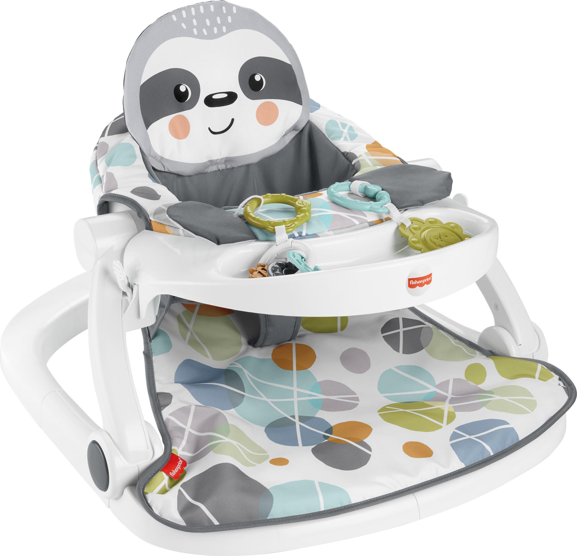 Amazon.com : Fisher-Price Baby Portable Chair with Snack Tray, Sit Me ...