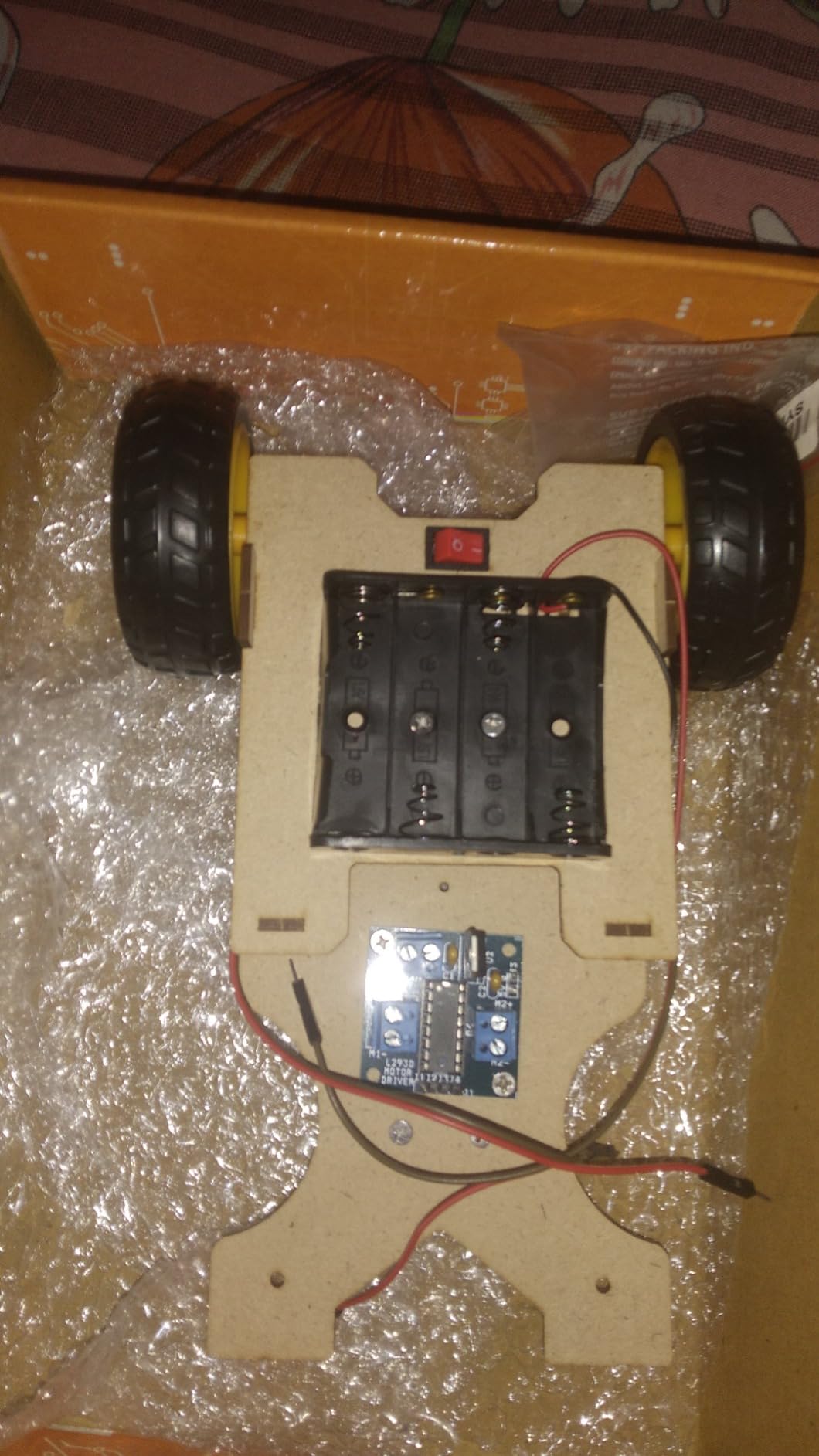 SunRobotics DIY Plug & Play Line Following Robotics Car Educational ...