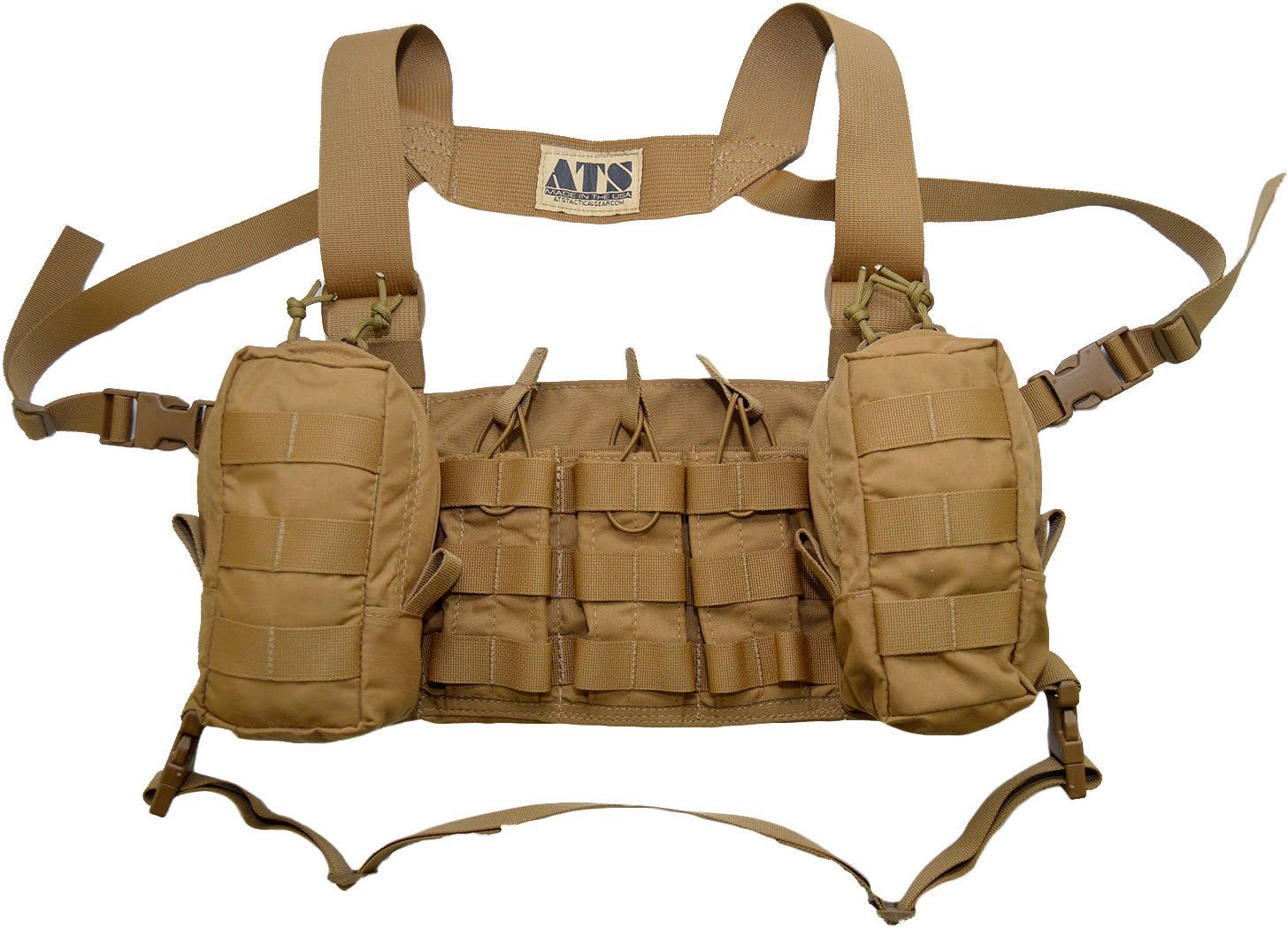 Amazon.com : ATS Elite ATS-0034 Low Profile Chest Harness, Coyote Brown ...