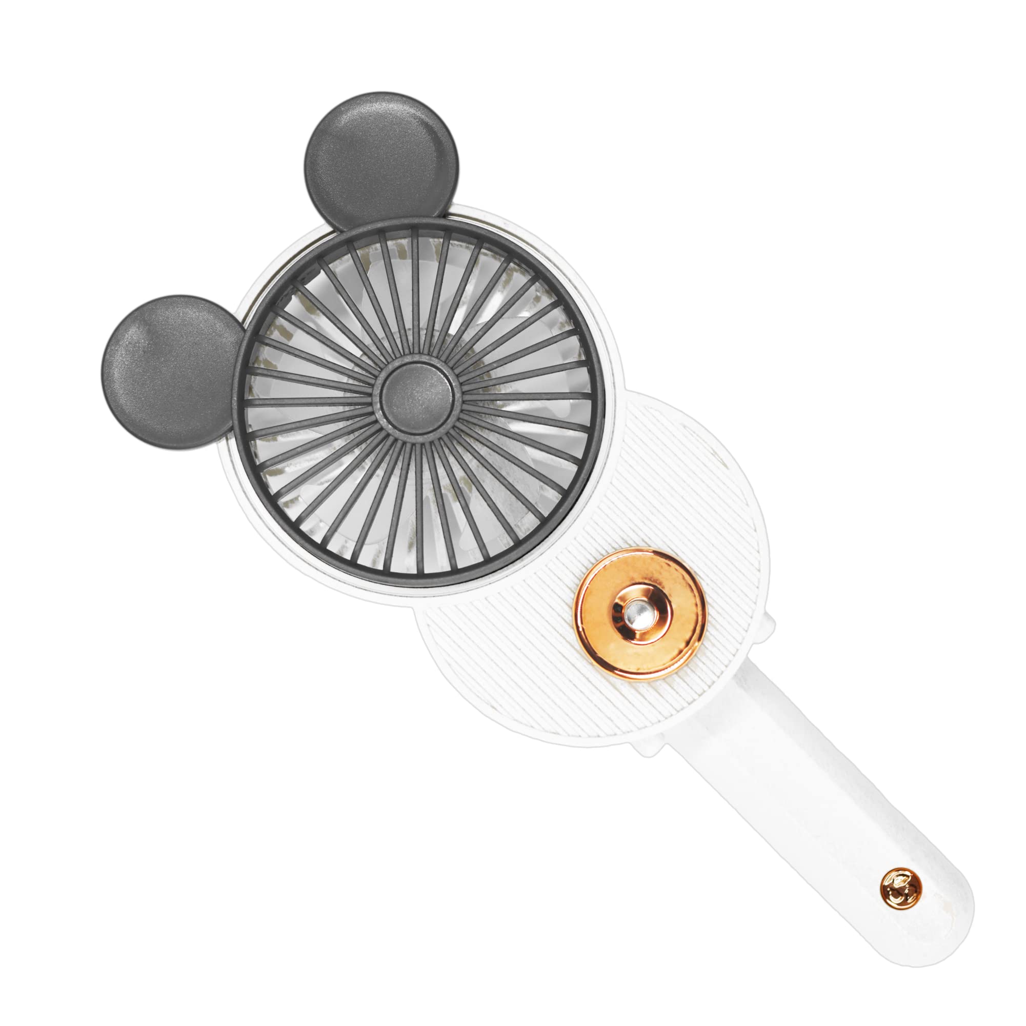 Amazon.com: LACOVIA Cute Mickey Misting Mini Fan, Handheld Portable USB ...