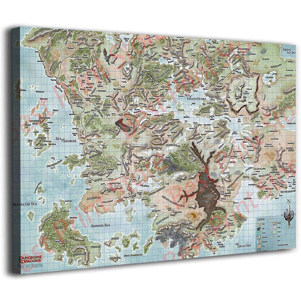 Forgotten Realms World Map