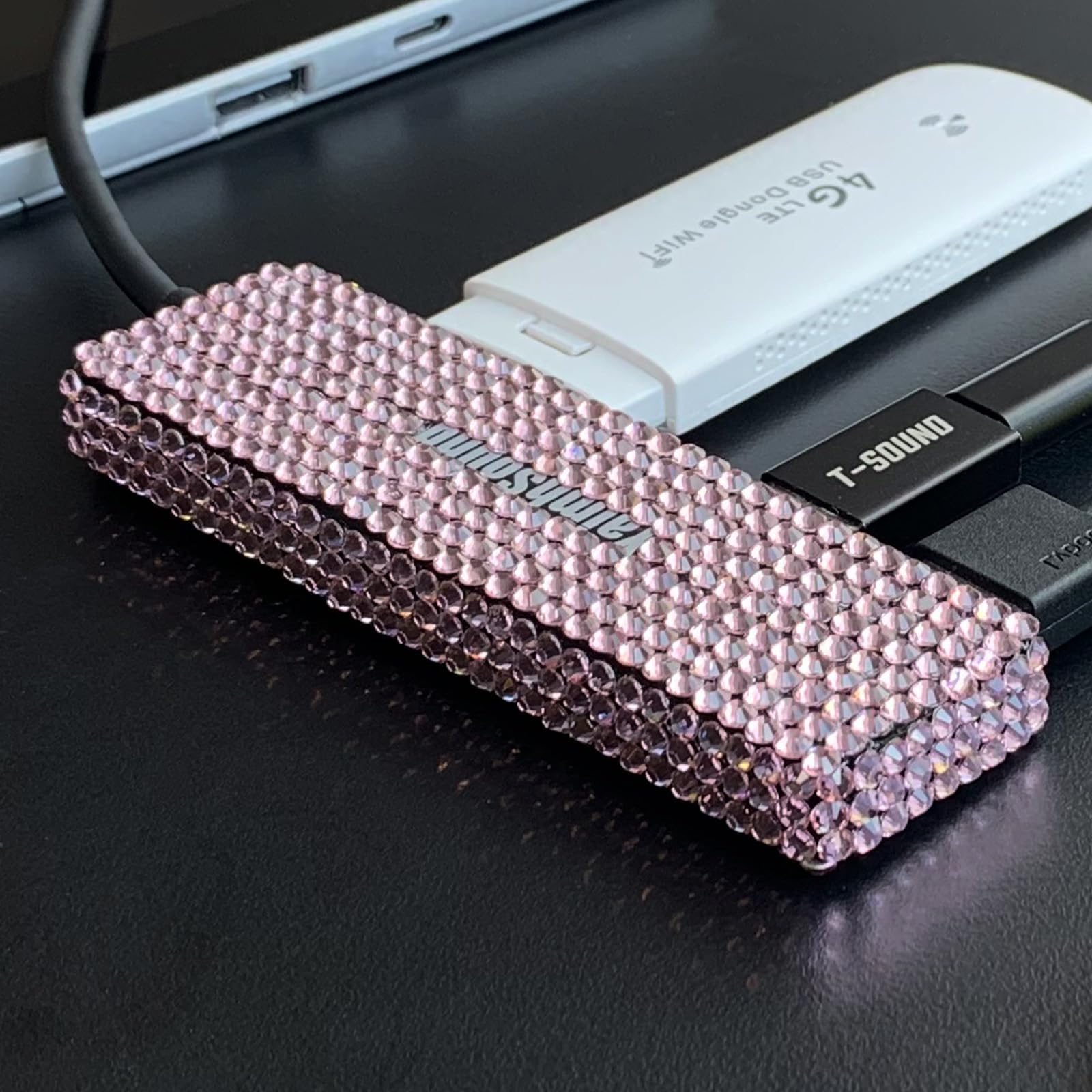 Amazon.com: USB Hub Pink, USB Port Extender, YaimhSound USB Splitter 1 ...