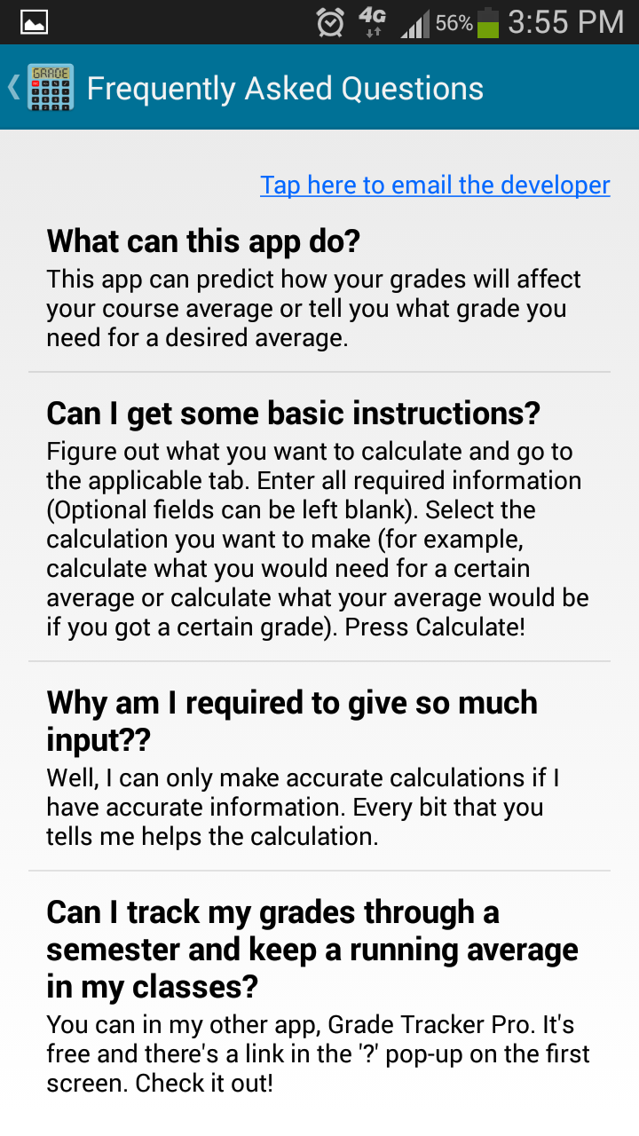 Ultimate Grade Calculator - App on Amazon Appstore
