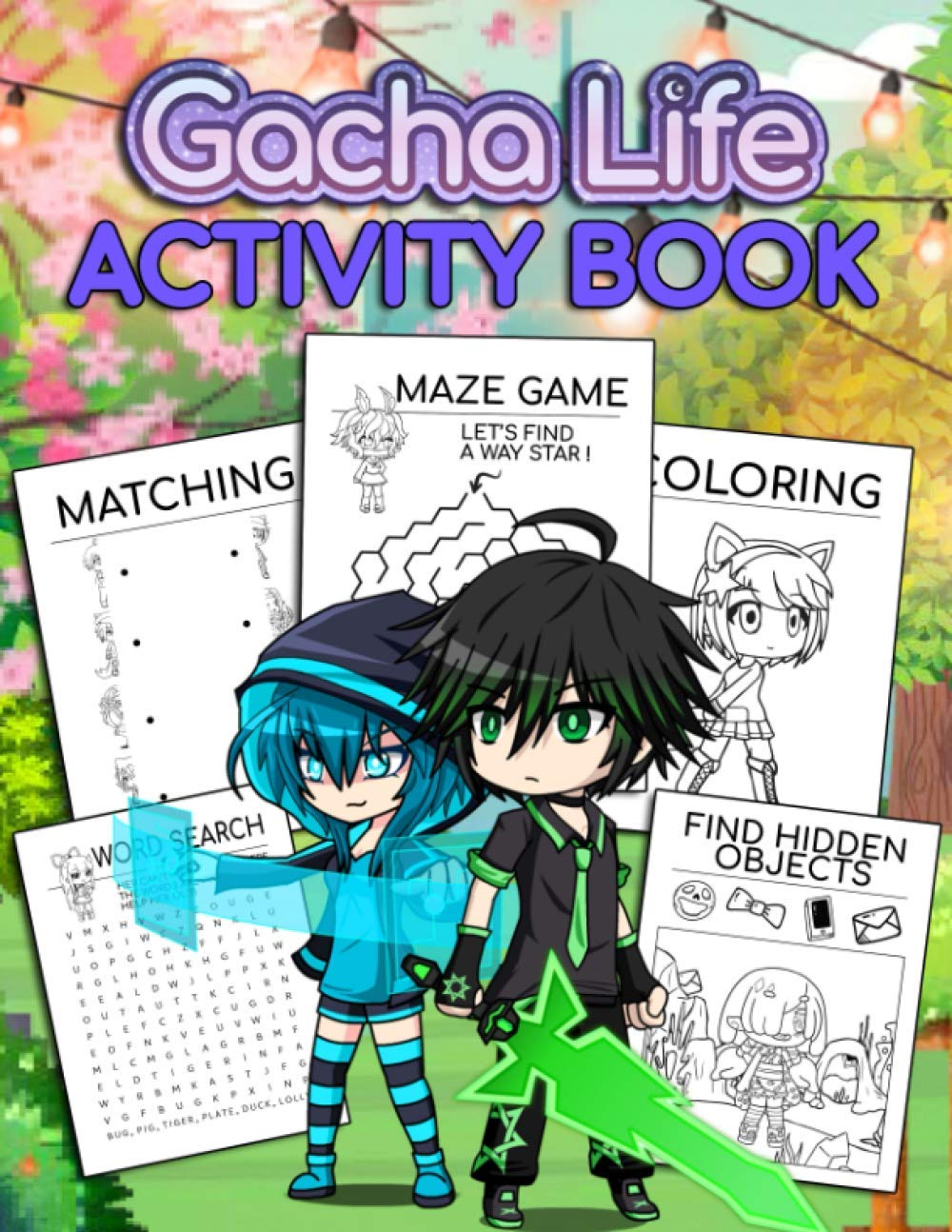 Buy Gacha Life Activity Book: An Interesting Book With Many Games And ...