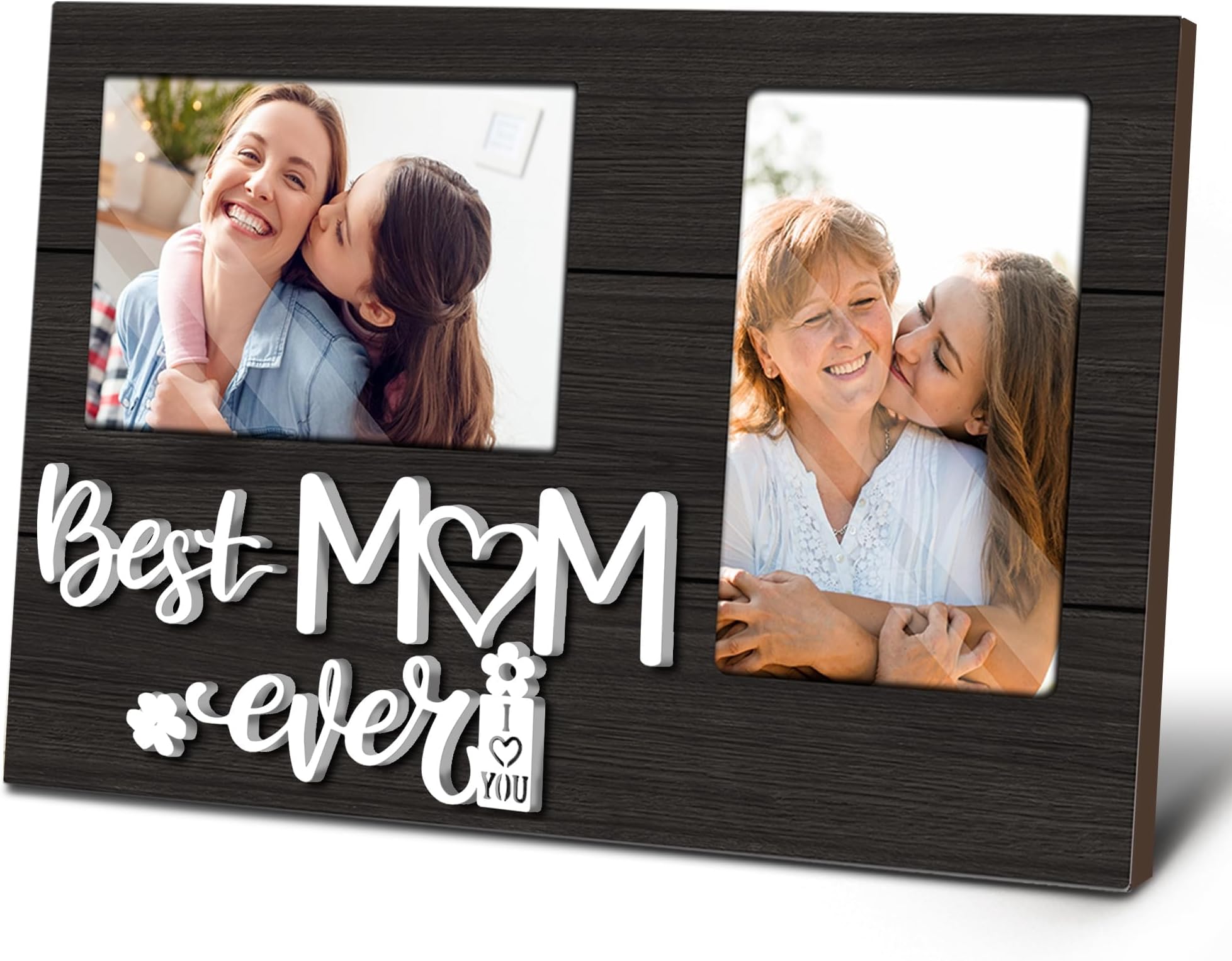 Amazon.com - QTMY Christmas Gifts for Mom I Love You Picture Frame ...