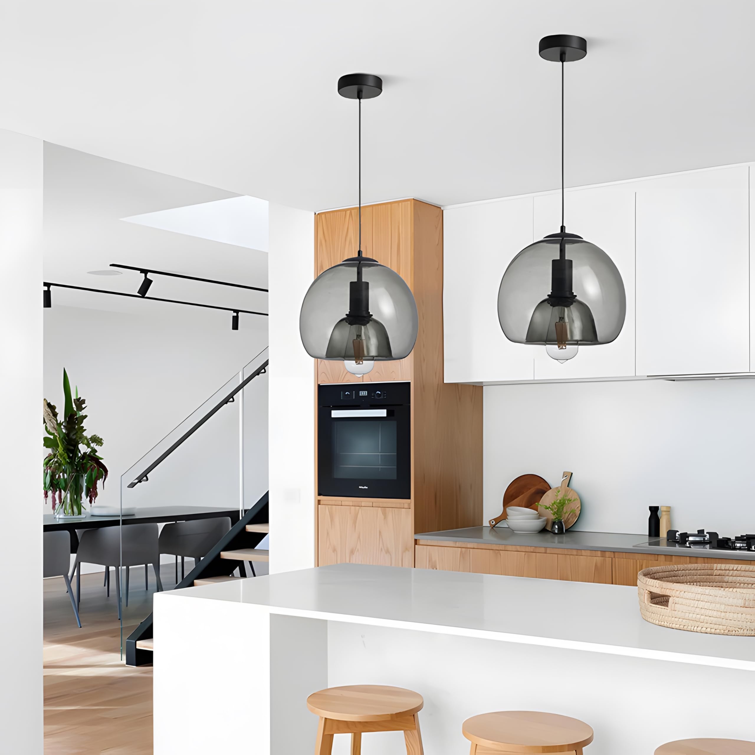 Globe Lights For Kitchen Simple Modern Ball Pendant 1 Light Globe