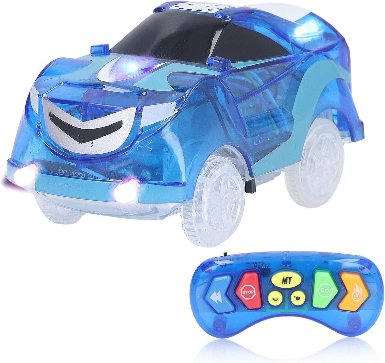 Amazon.com: Light Up Cars, Beautiful Tracks Cars Universal Lightweight ...