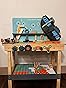 Amazon.com: Wooden Toddler Workbench - 49 Piece Toddler Tool Set - Kids ...