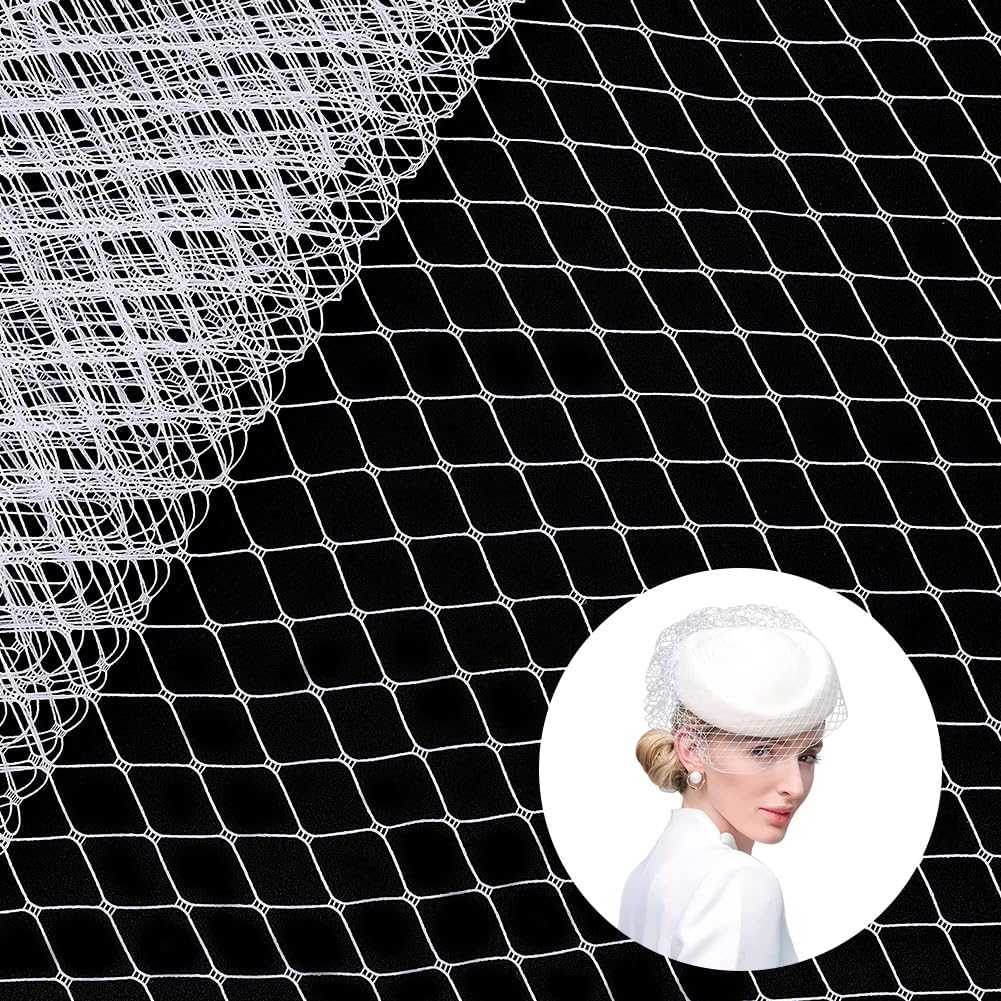 Amazon.com: FINGERINSPIRE 2.2Yards Veil Netting Fabrics 10Inch/25cm ...