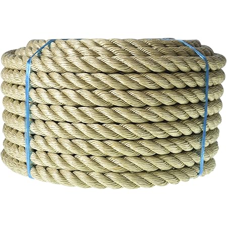 Amazon.com: 3/4 IN x 100 FT Double Braid Polyester Rope Tensile ...