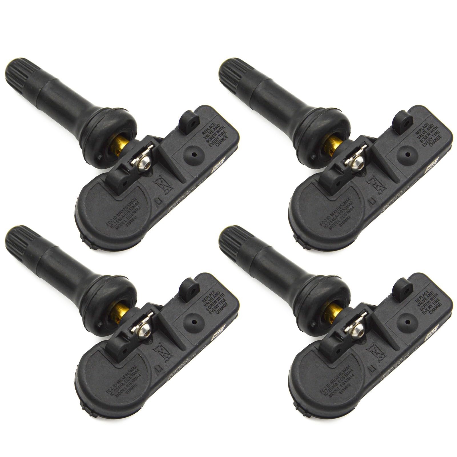 Amazon.com: IZYSS 4-Pack 315MHz TPMS Sensor Tire Pressure Monitoring ...