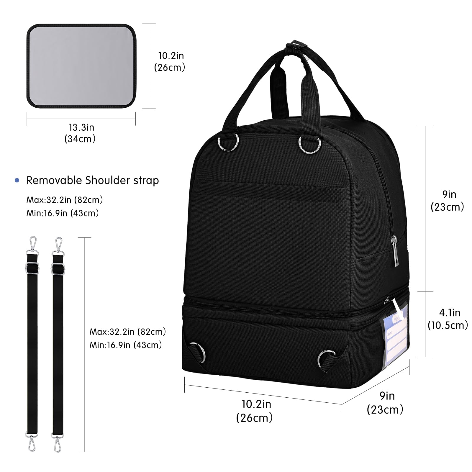 Breast Pump Bag, Spectra Pump Backpack, Mini Pumping Bags with Pockets ...