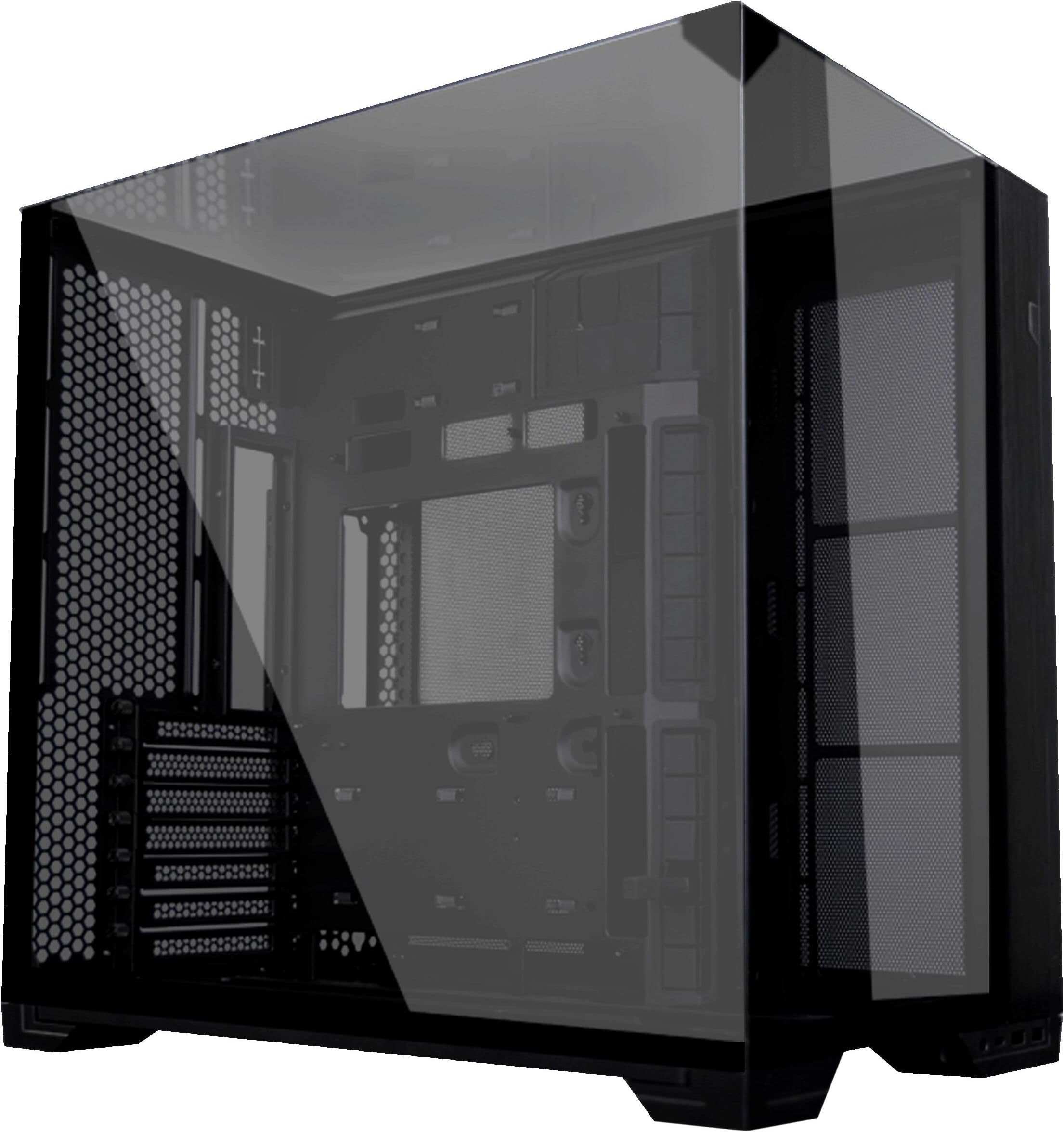 Lian Li O11 Vision Compact ATX Mid-Tower Gaming PC Case - Aluminium ...
