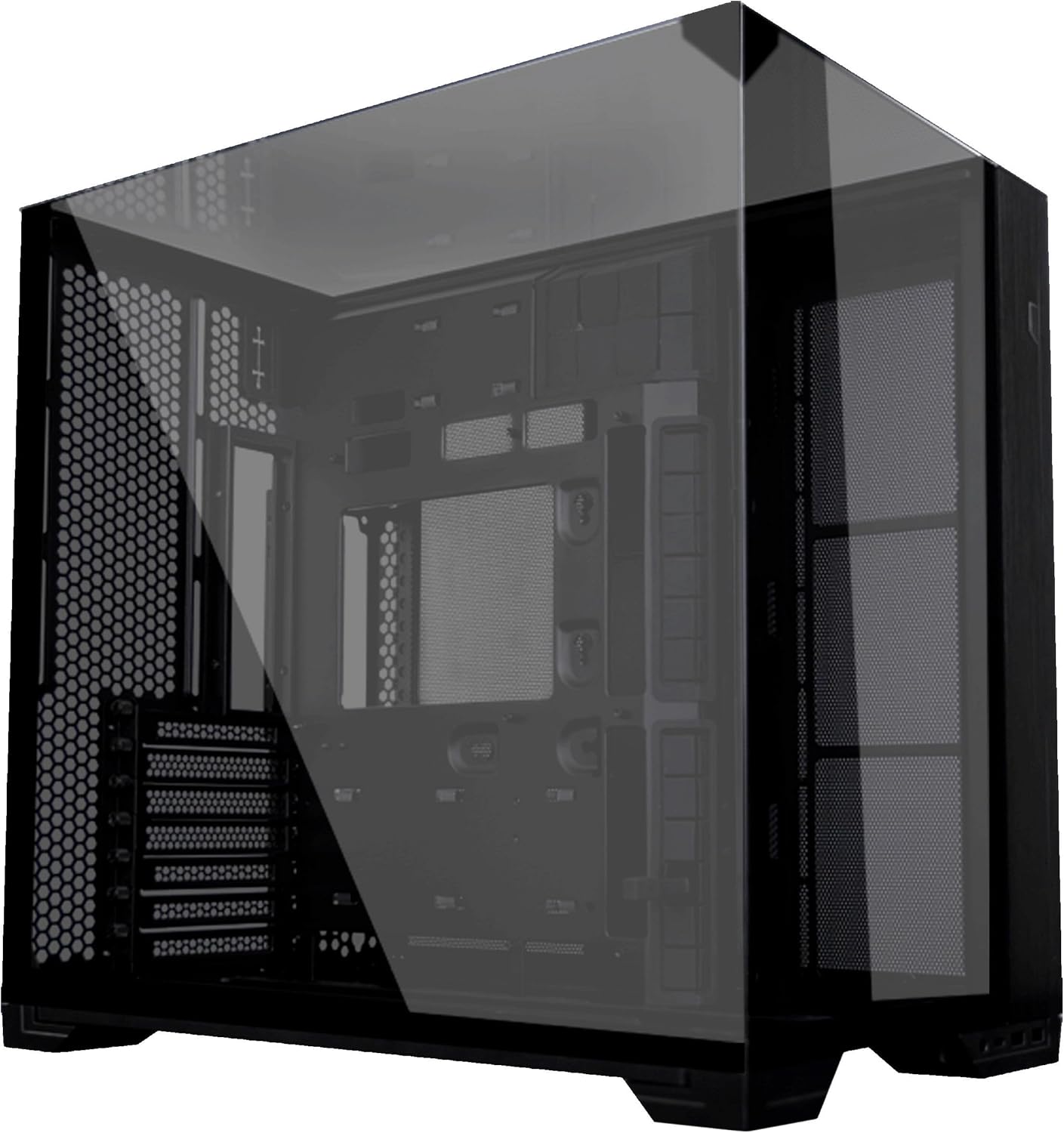 Lian Li O11 Vision Compact Gaming PC Case ATX Black - Midi Tower PC ...