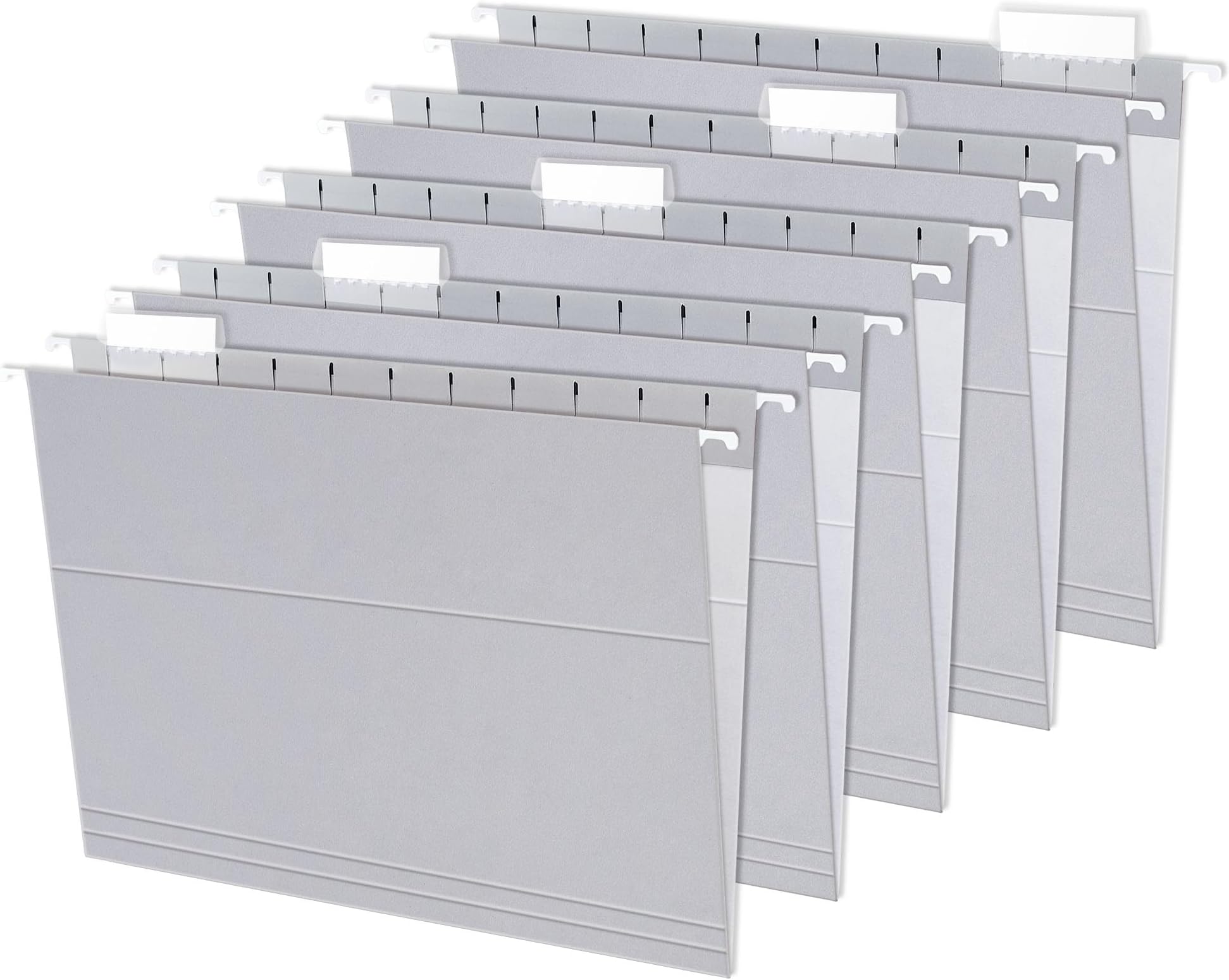 Amazon.com : SUNEE Hanging File Folders Gray, 25 Pack Letter Size File ...