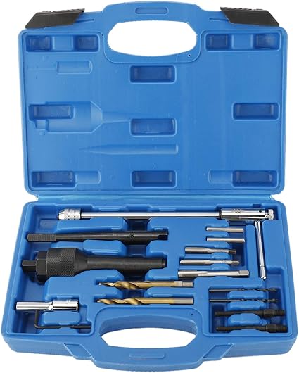 Amazon.com: 8milelake Glow Plug Removal Remover Tool Kit 16 Pcs Set For ...