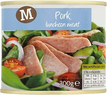 Morrisons Pork Luncheon Meat, 300g : Amazon.co.uk: Grocery
