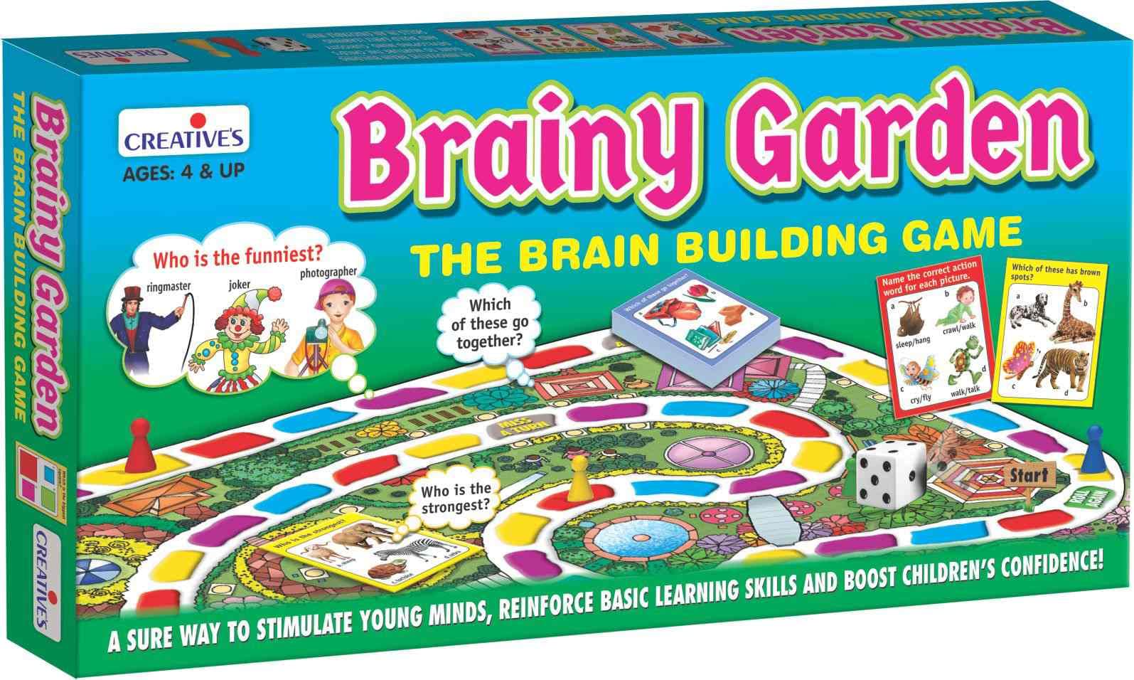 Buy Creative's Brainy Garden | Brain Building Game | Learning Board ...