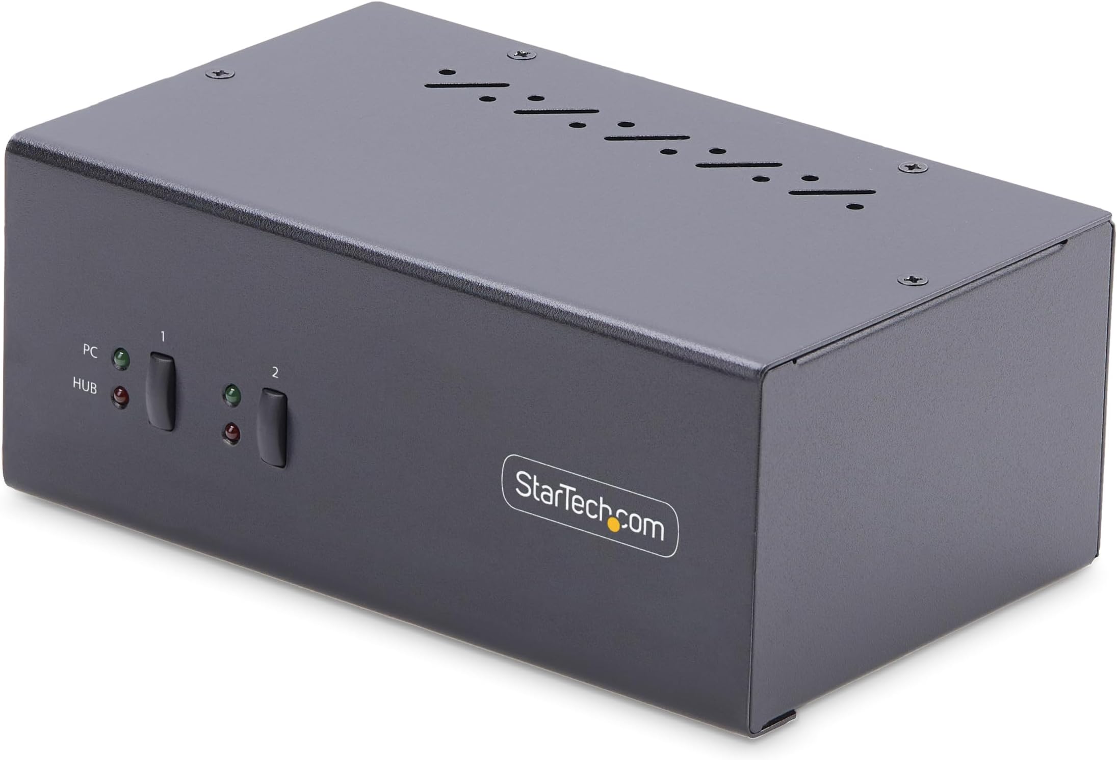 Amazon.com: StarTech.com 2-Port Dual-Monitor DisplayPort KVM Switch, 4K ...