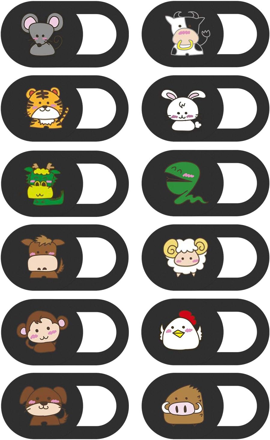 Amazon.com: Compact, Portable Size - Privacy Covers - Clips on to Most ...
