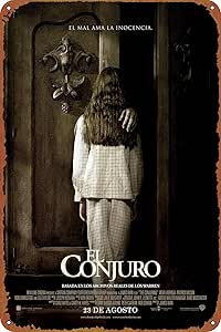 Amazon.com : The Conjuring Movie Poster Retro Vintage Funny Metal tin ...