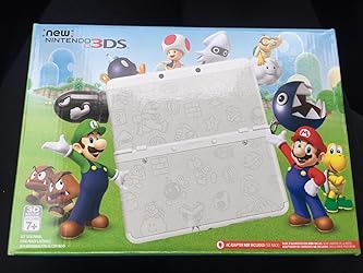 Amazon.com: Nintendo New Nintendo 3DS Super Mario White Edition ...