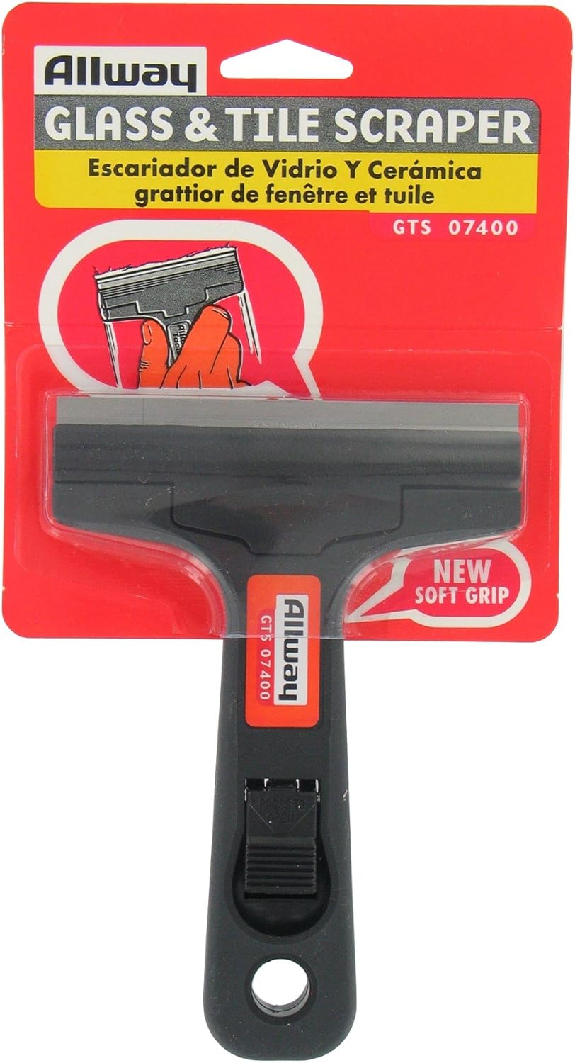 Amazon.com: AllwayTools Glass & Tile Scraper : Tools & Home Improvement