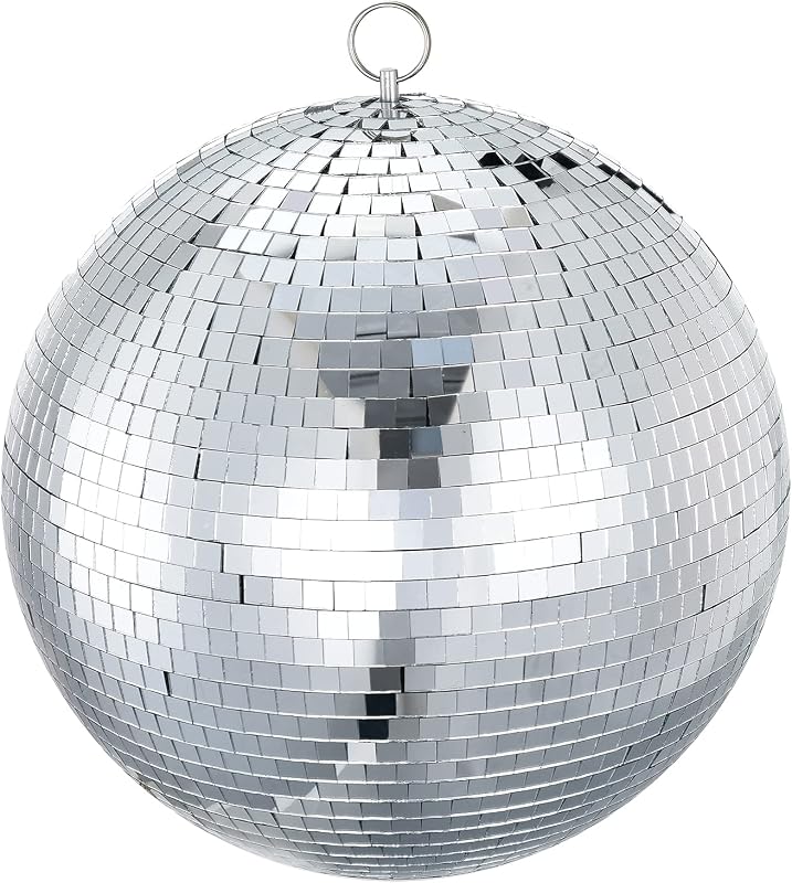 Mirror Disco Ball, Focus Eparts 12 Inch Disco Mirror Ball Party Disco ...