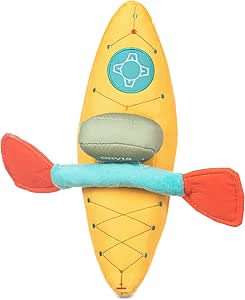 Orvis Dog Ruff Waters Kayak + Chew Paddle 2-in-1 Dog Toy, Multitextured ...