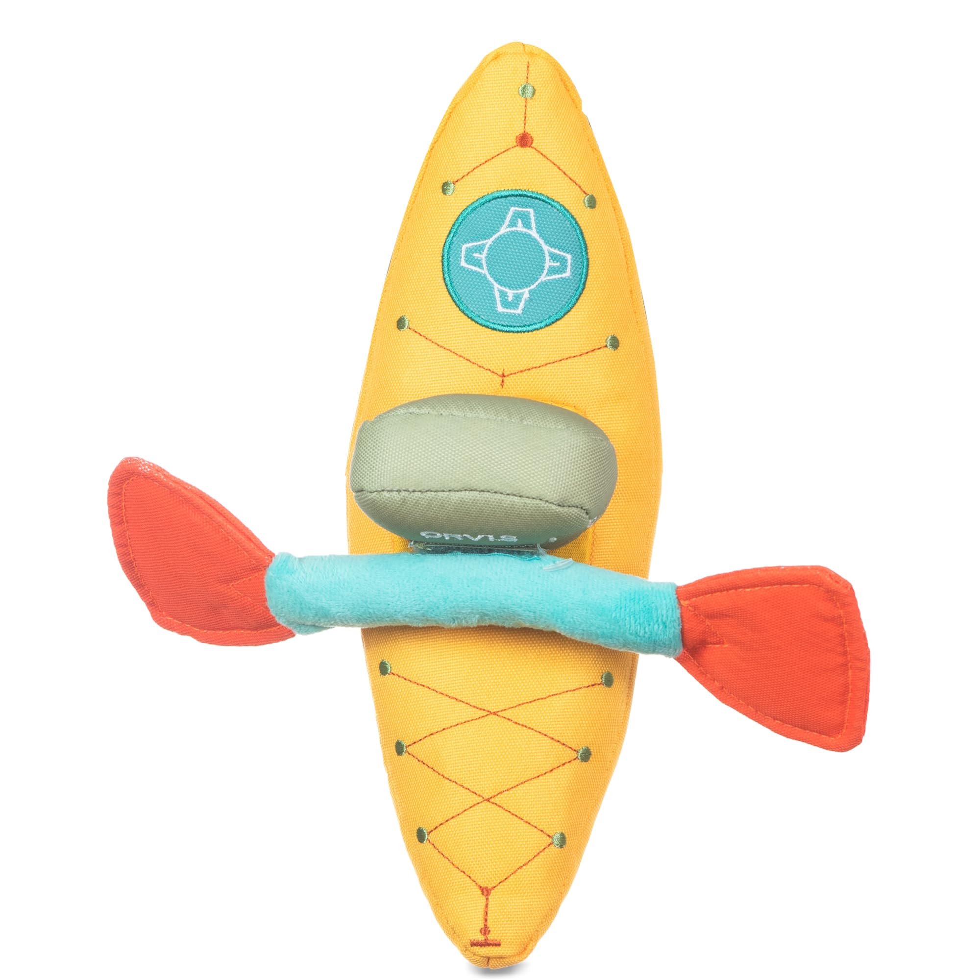 Amazon.com : Orvis Dog Ruff Waters Kayak + Chew Paddle 2-in-1 Dog Toy ...