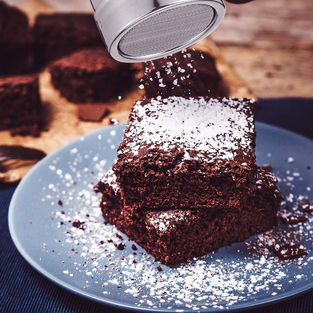 Chutoral Powder Shaker, Stainless Steel Mesh Chocolate Shaker Dusters ...