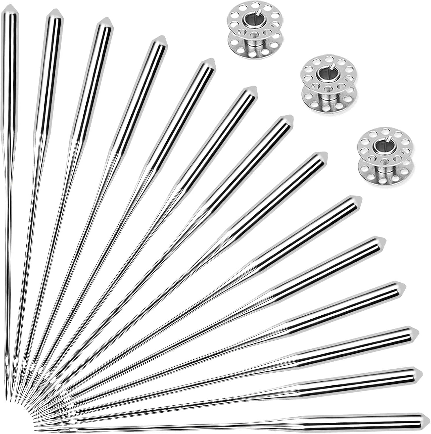 Amazon.com: 50PCS Sewing Machine Needles, Universal Sewing Machine ...