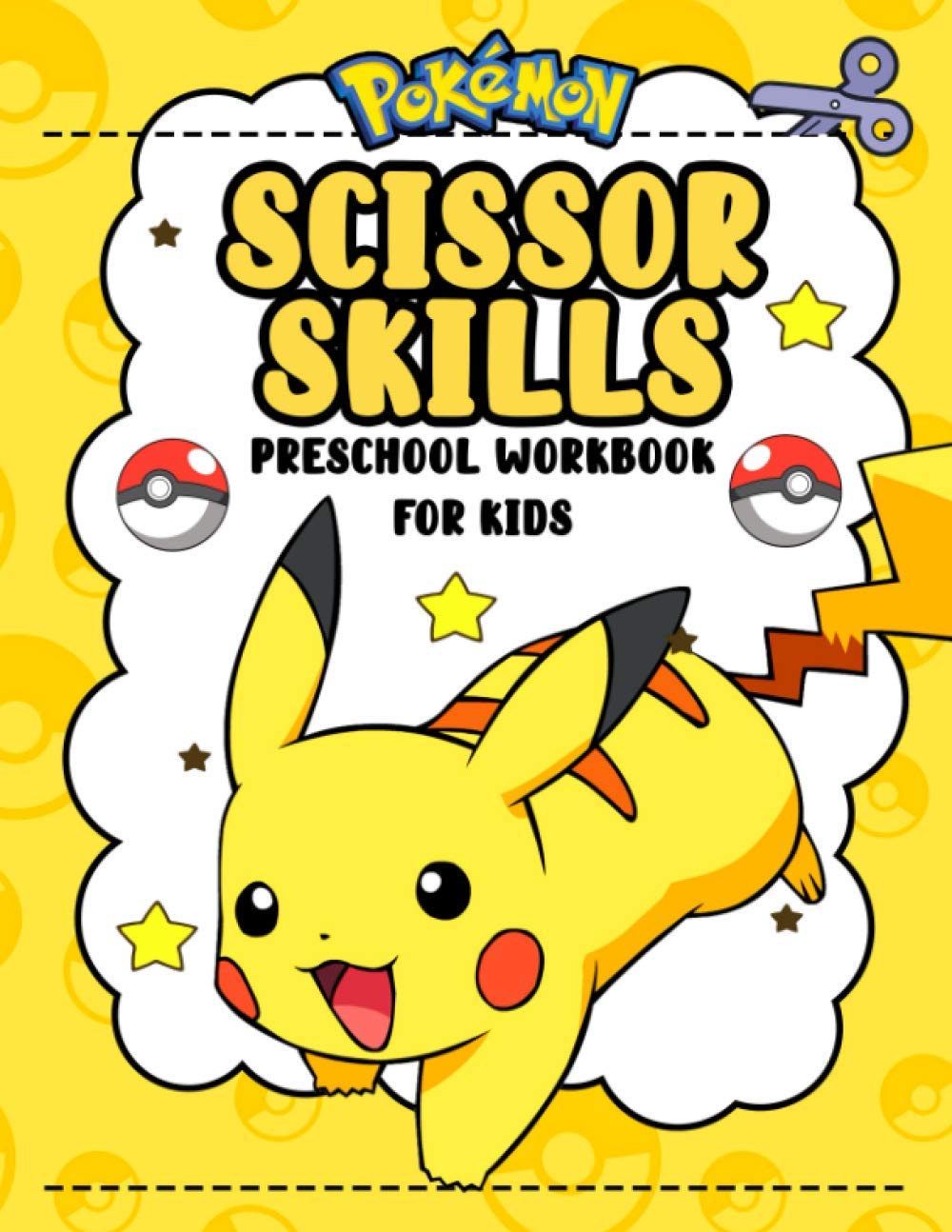 Pokemon Scissor Skills Preschool Workbook For Kids A Fun Workbook ...