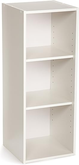 ClosetMaid 8987 Stackable 3-Shelf Organizer, White : CLOSETMAID: Amazon ...