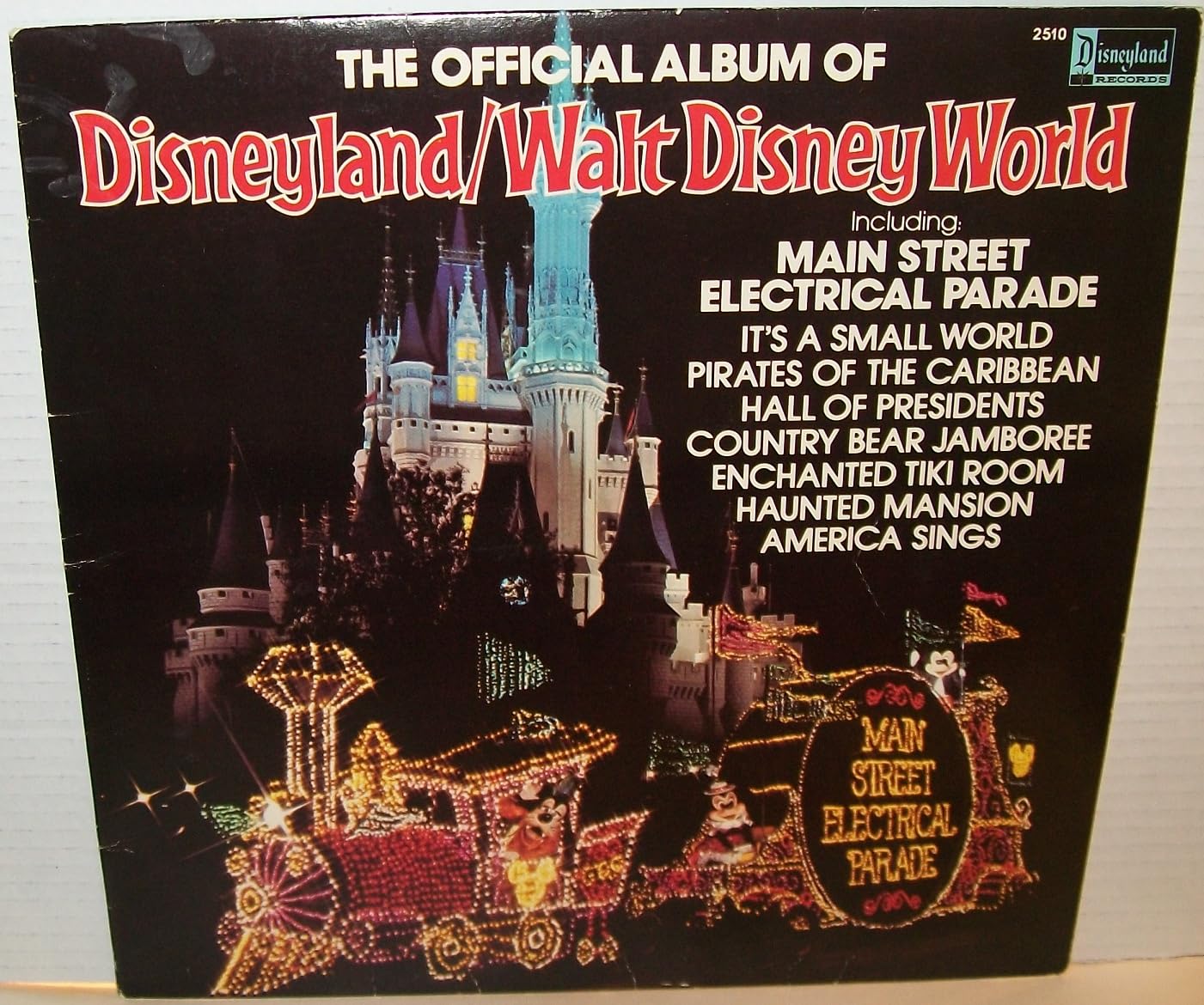 Amazon.com: The Official Album of Disneyland / Walt Disney World: CDs ...