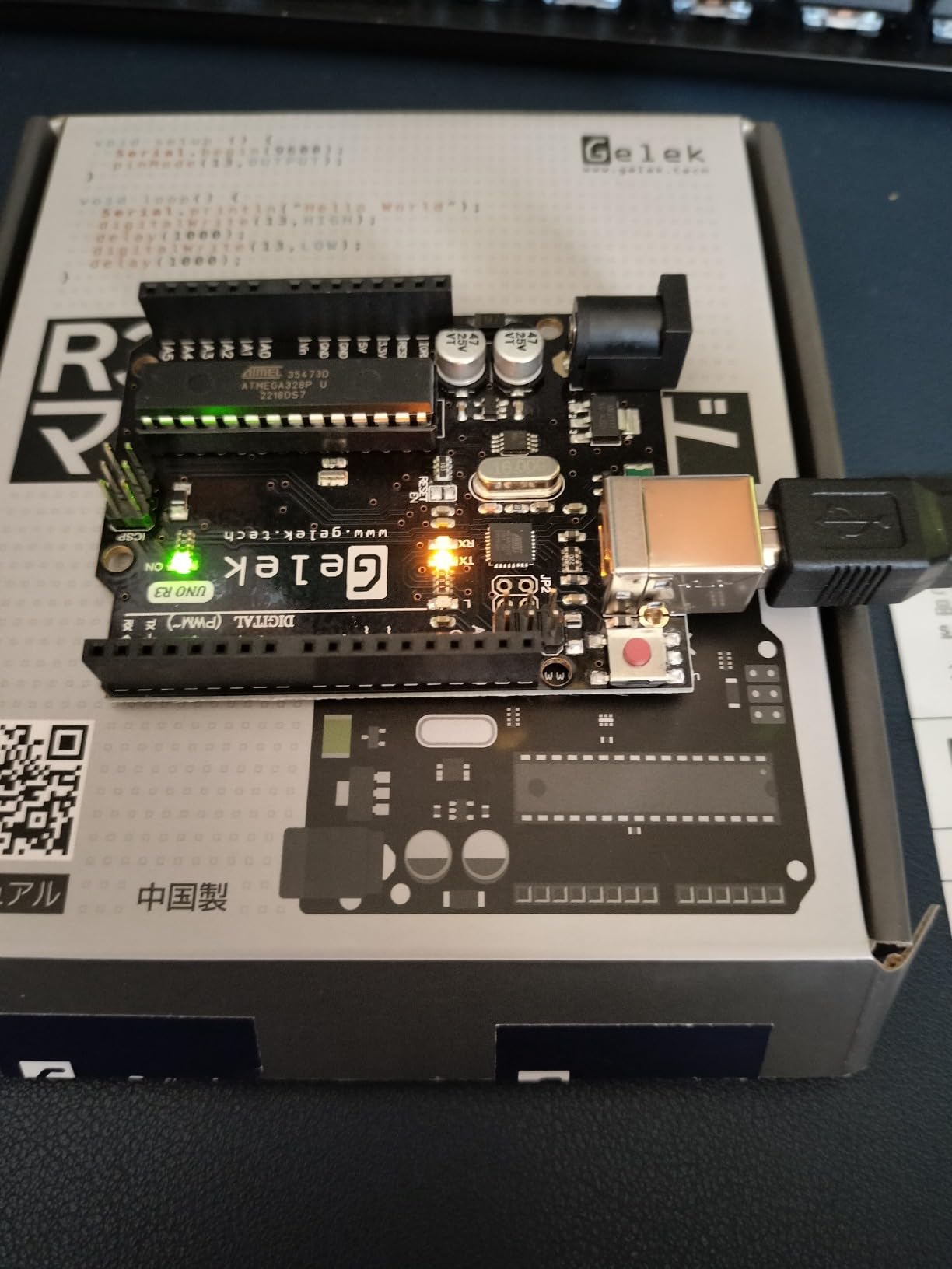 Jp Gelek Arduino用uno R3 マイコンボード Arduinoと互換 開発ボード Atmega328p