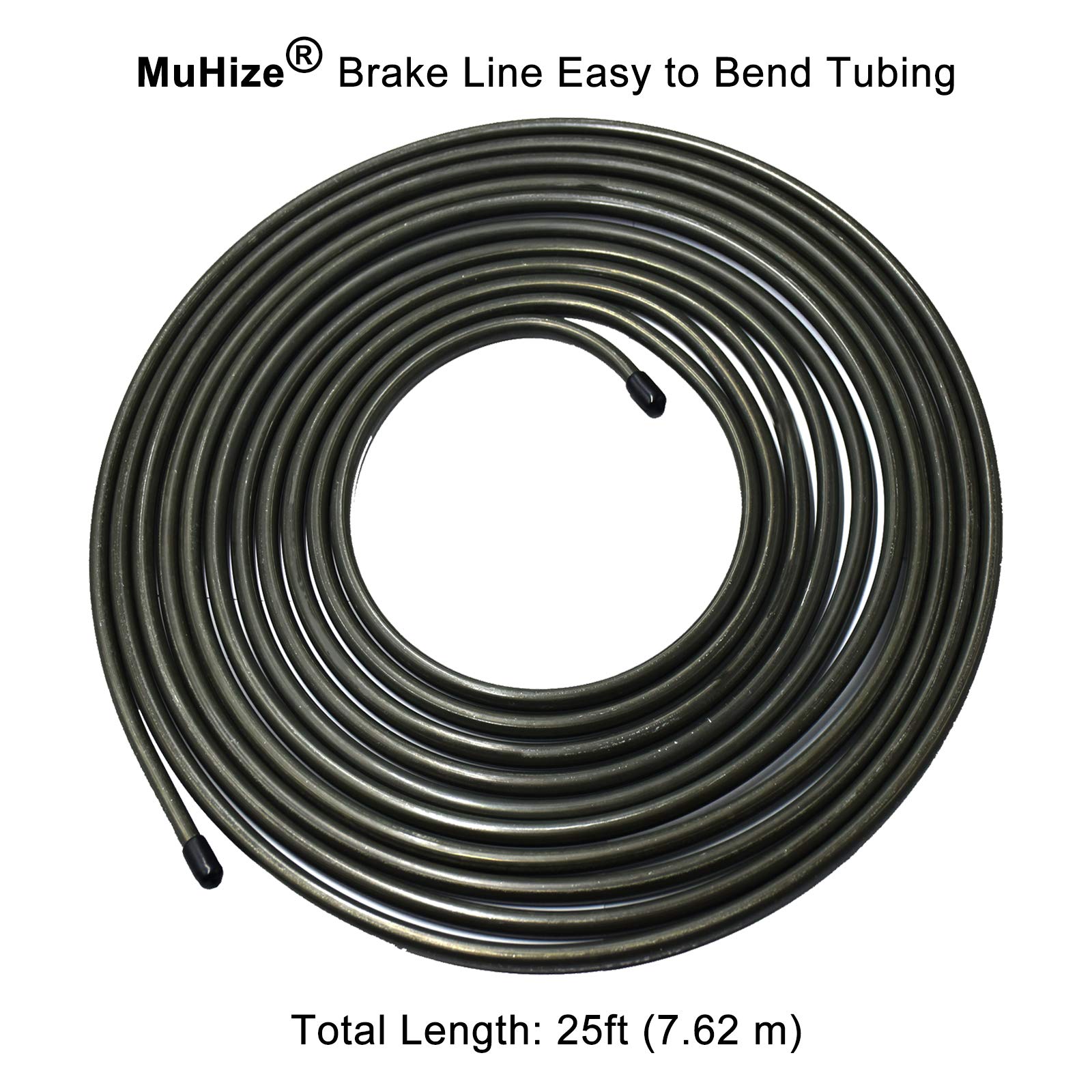 Snapklik.com : 5/16 Brake Line Tubing Kit, 25Ft Flexible PVF Coated ...