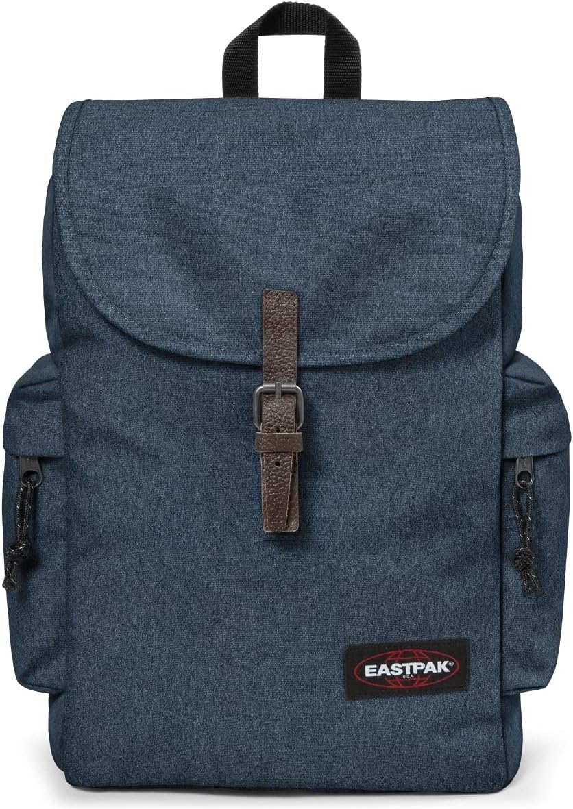 Eastpak Austin Rucksack, 42 cm, 18 L, Blau (Double Denim) : Amazon.de ...
