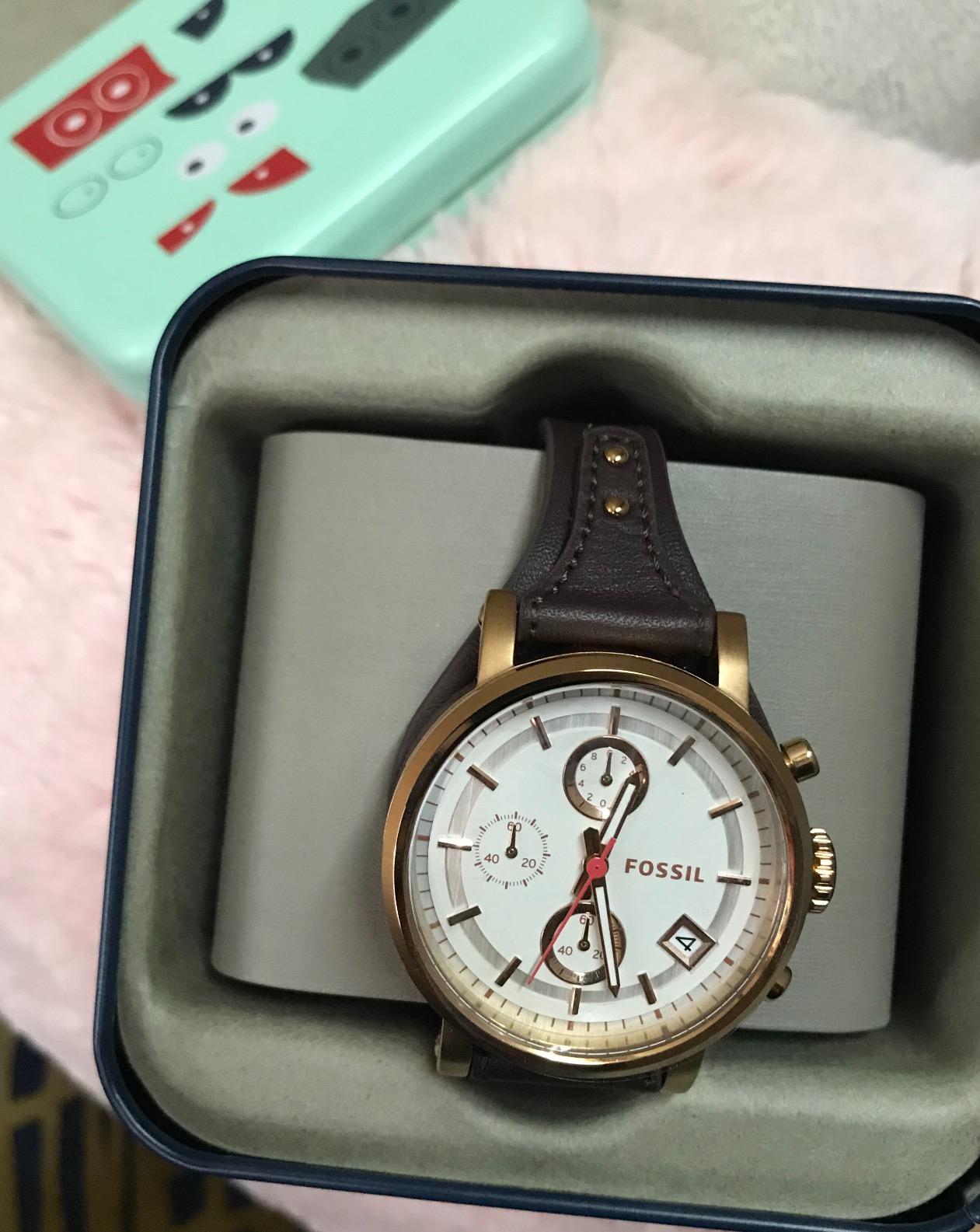Fossil Original B Analog Silver Dial Women's Watch-ES3616 : Amazon.in ...