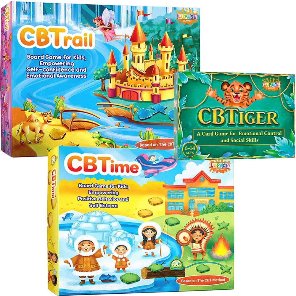 Buy Product Image CBTrail Therapy Game for Kids - CBT Emotional Game ...