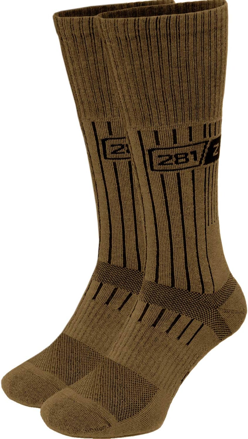 281Z Military Demi Season Breathable Mid Calf Uniform Boot Socks - Army ...