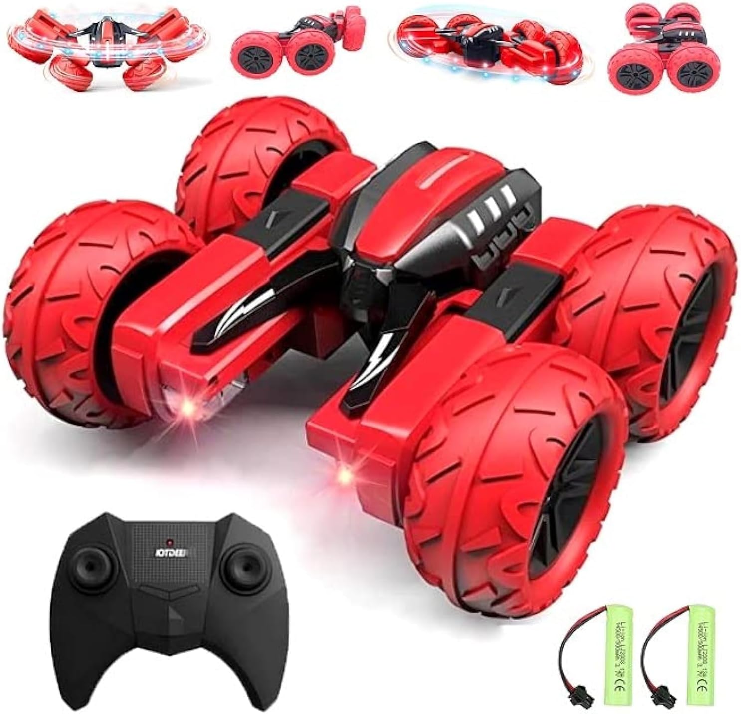 Tobeape® RC Stunt Car, Remote Control Car for Kids, 4WD Trucks RC ...