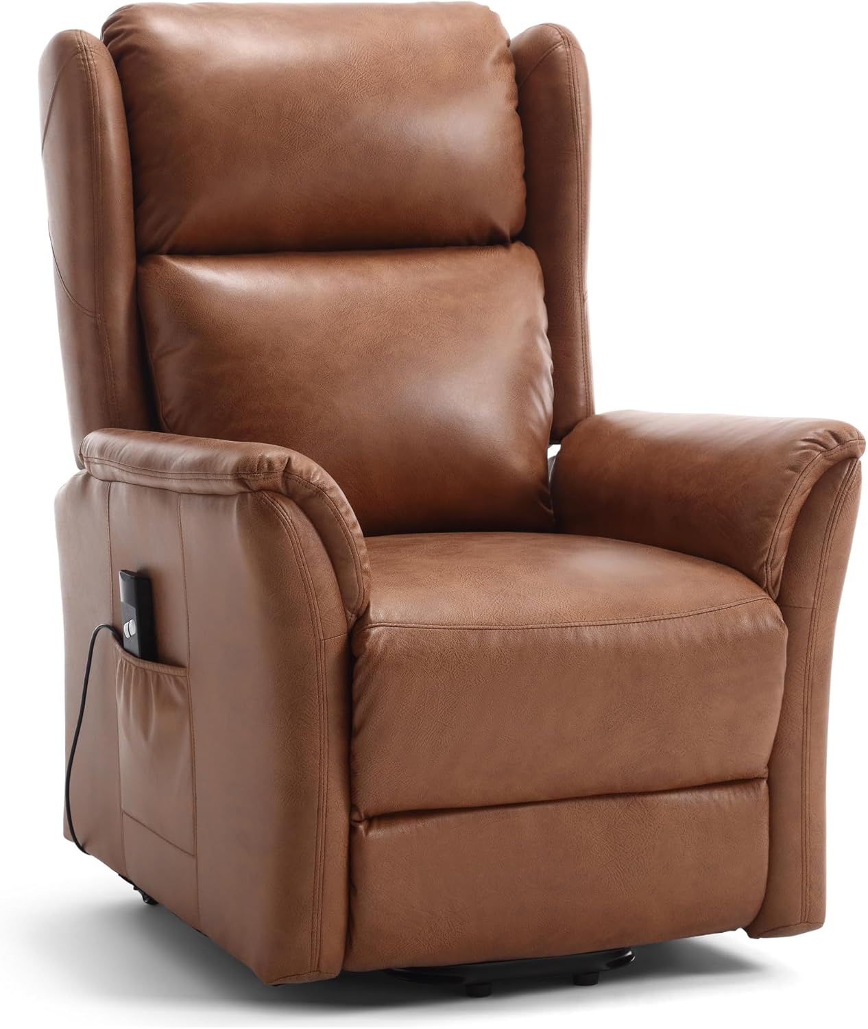 Bravich Electric Recliner Armchair - Brown. Riser And Recliner Chairs ...