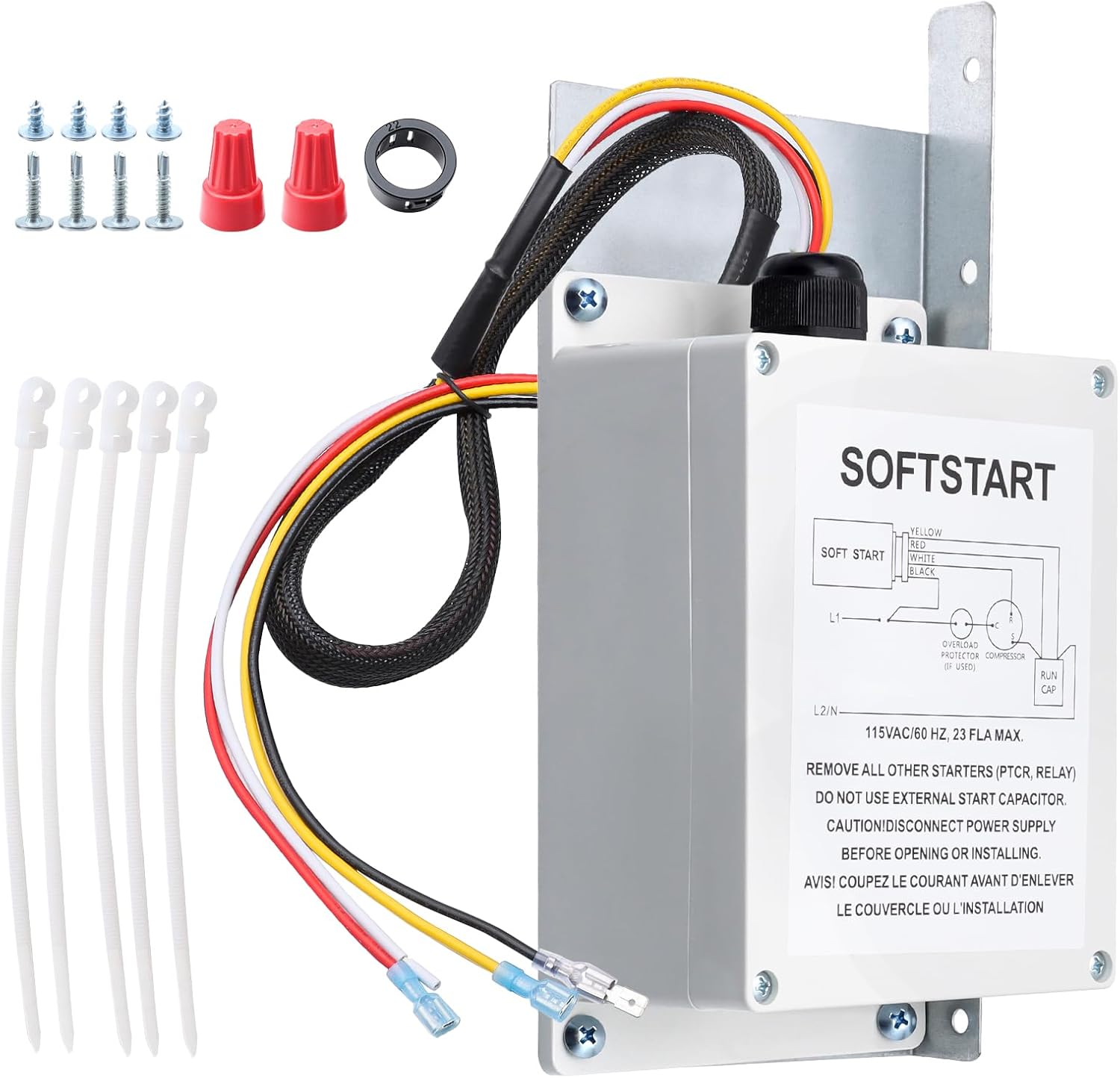 AC Capacitor Soft Start Control Kit 1497-3601 for Coleman-Mach 450XX ...