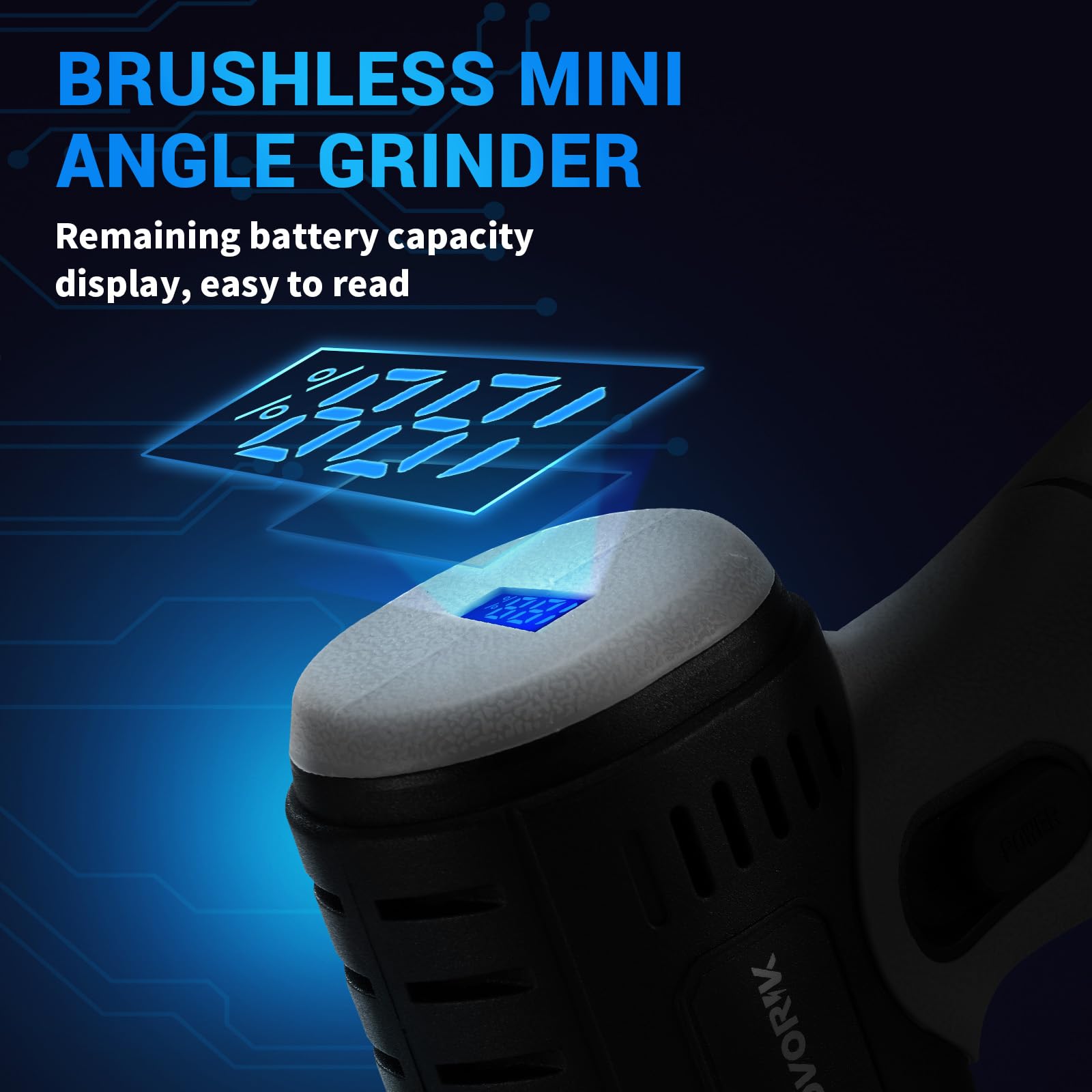 Snapklik.com : Portable Cordless Angle Grinder
