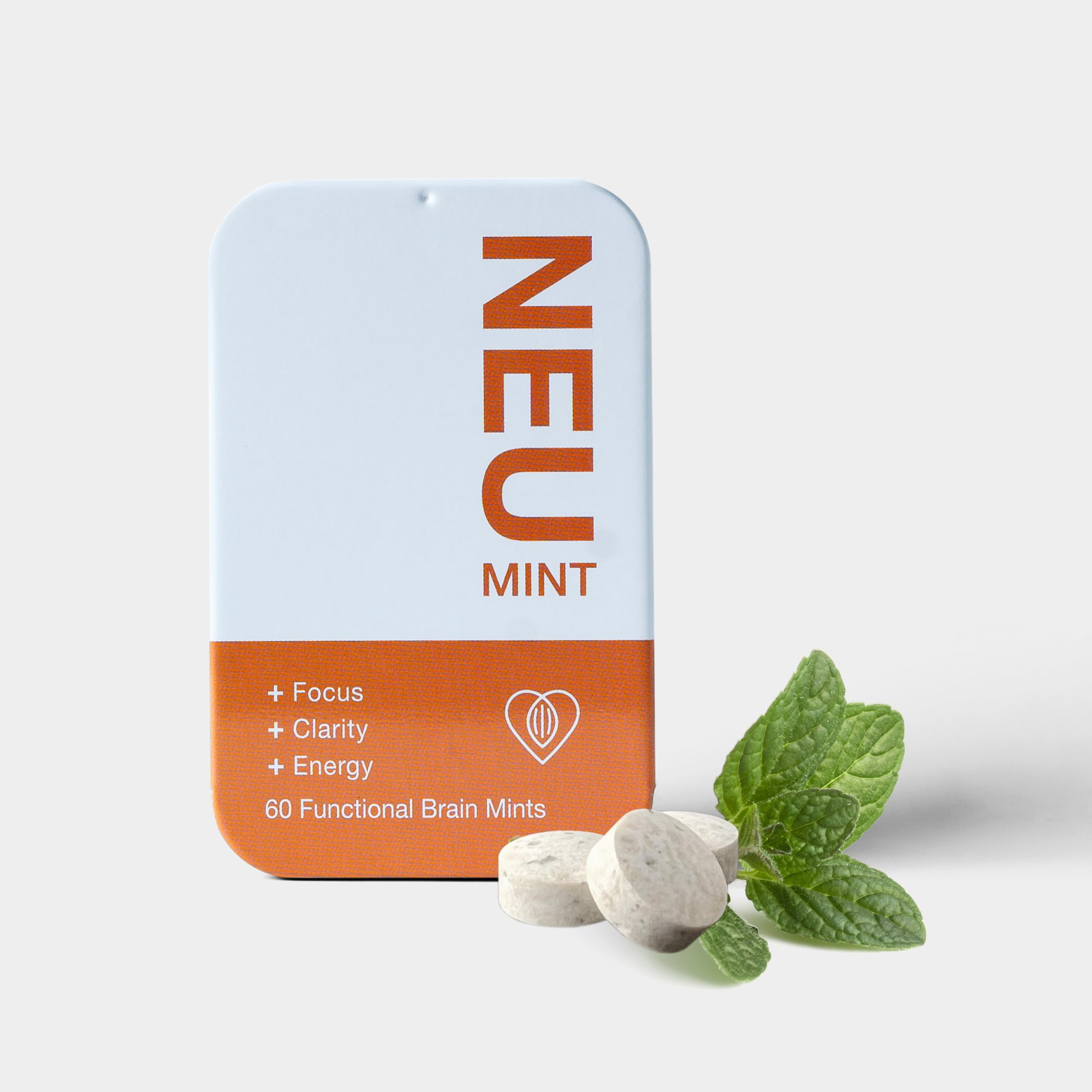 Amazon.com: Neu Mint Nootropic Energy & Focus Mints – 60 Pieces- Alpha ...