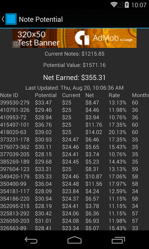 Prosper P2P Reader:Amazon.com:Appstore for Android