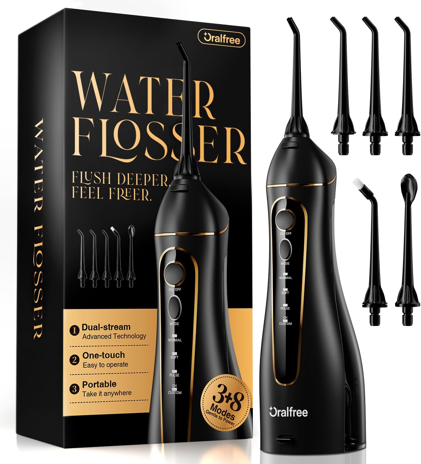 Amazon.com: Waterpik Cordless Water Flosser, ADA Accepted, WP-360 ...