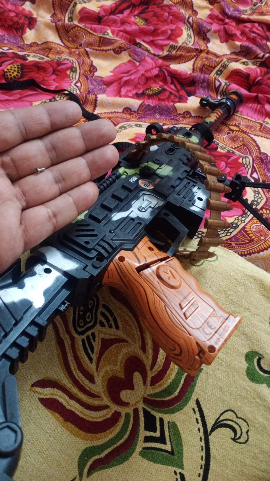 Magicwand Plastic Combat Style Military Toy Gun For Kids With Music ...