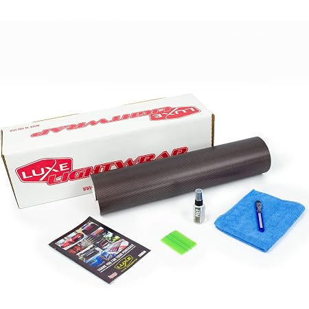 Amazon.com: Luxe LightWrap Mid Smoke Gloss Universal Headlight Tail ...
